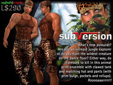 Second Life Marketplace - .~subVersion~. Jungle Kit - Cheetah